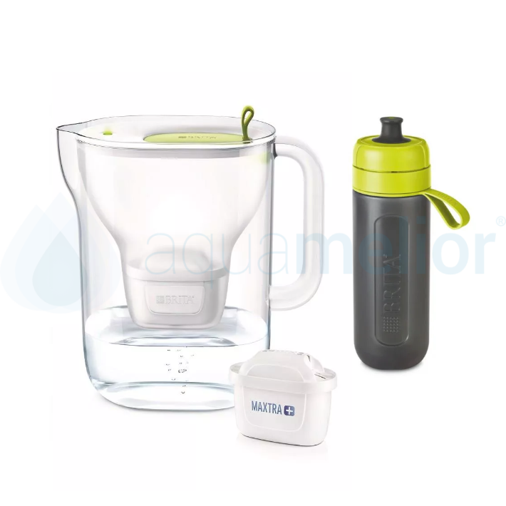 Brita Style XL (limonka) Dzbanek filtrujący +1 filtr Maxta Plus ...